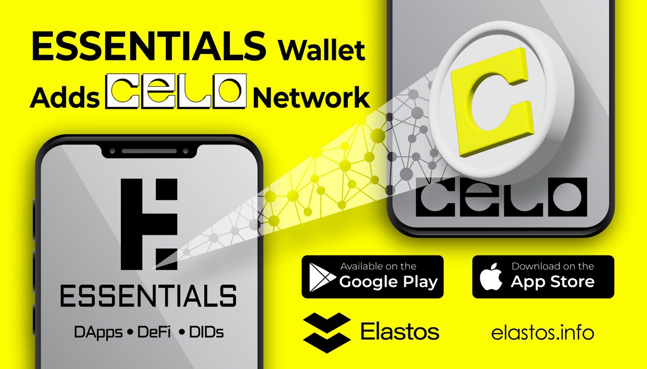 Essentials Wallet Adds Celo Network