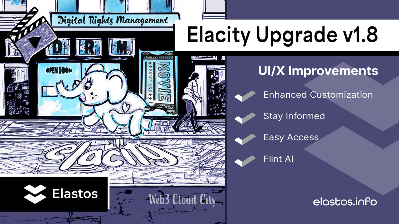 Elacity Upgrade V1.8