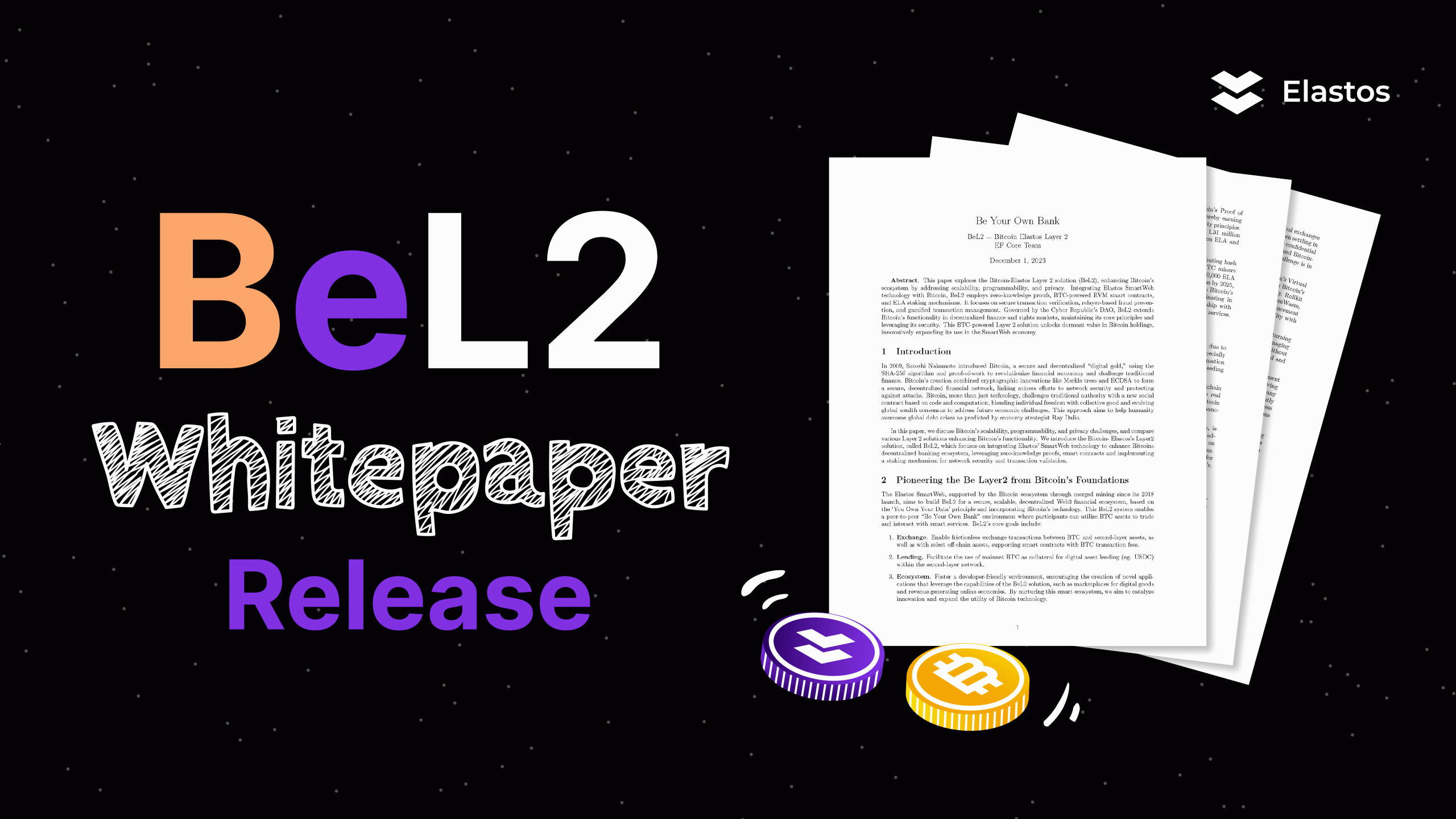 BeL2 Whitepaper Released: Expanding Bitcoin with SmartWeb Integration
