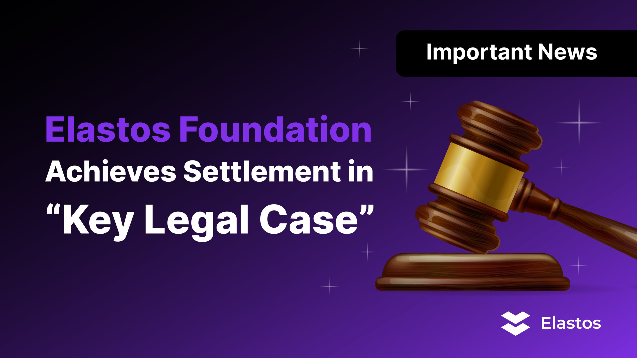 Settlement Achieved in Owen v. Elastos Foundation Case