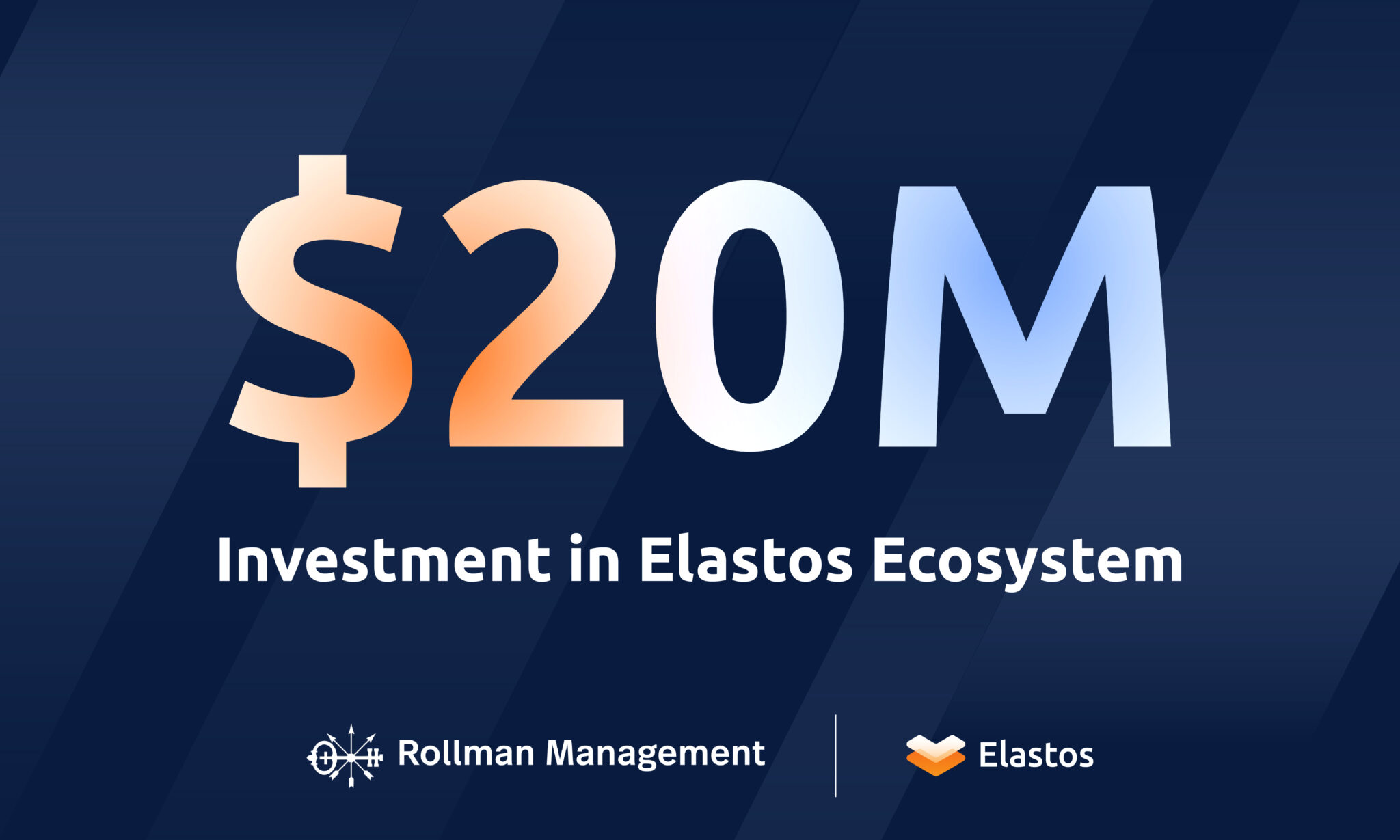 Elastos Secures $20M Investment from Rollman Management